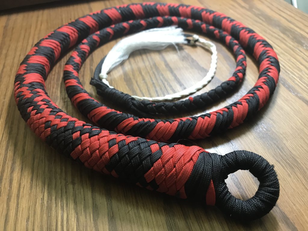 Black & Red Combat Whip – Combat Whips