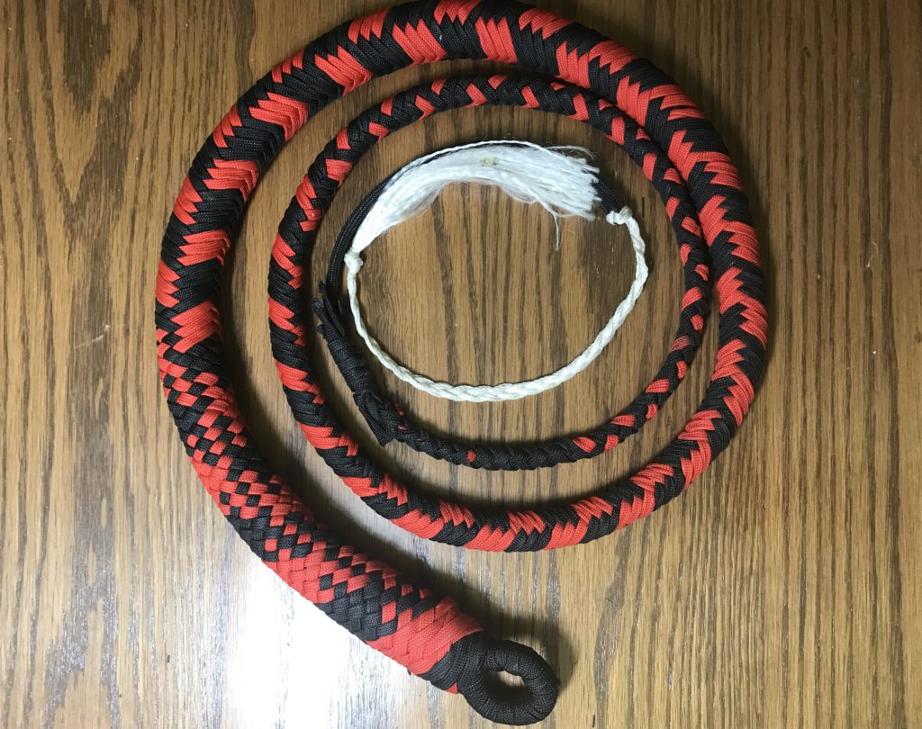 Black & Red Combat Whip – Combat Whips