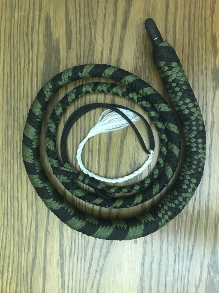 Black & Green Combat Whip – Combat Whips